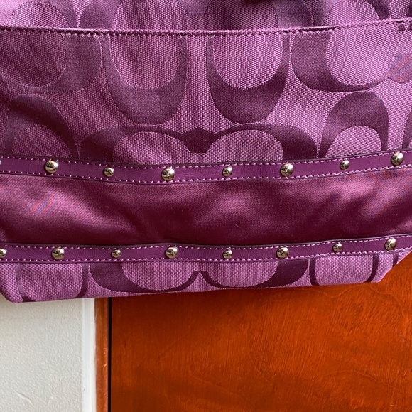 Coach | Bags | Nwt Coach Berry Colored Shoulder Bag | Poshmark